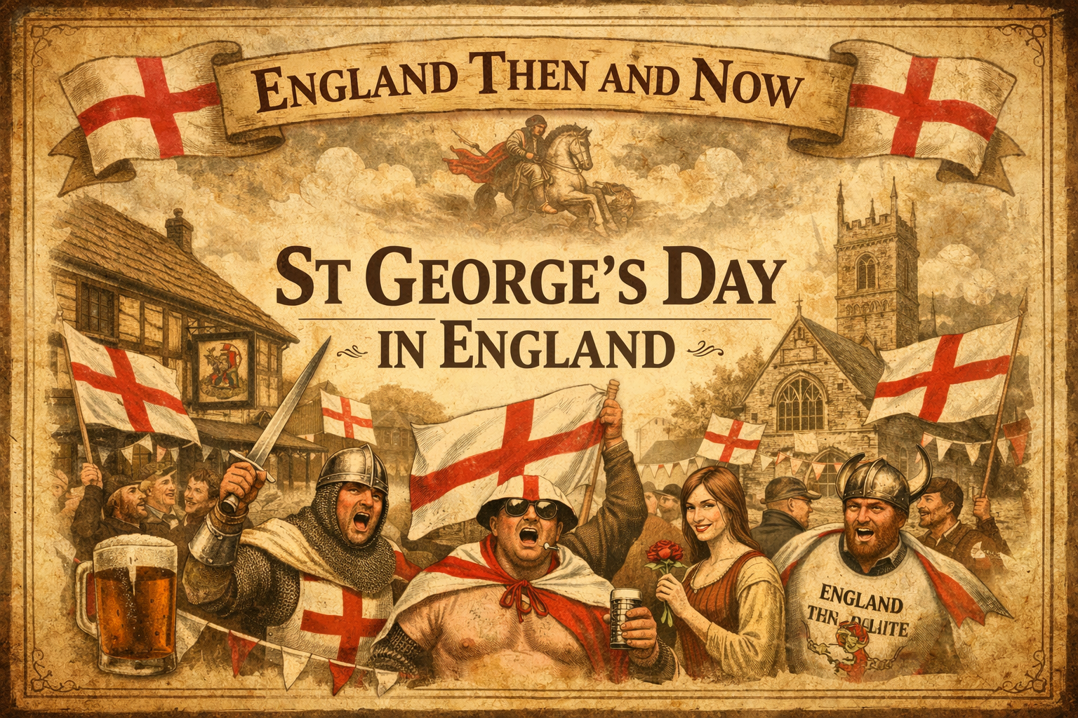 St George’s Day in England